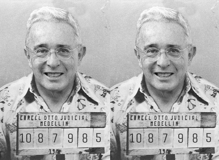 La imagen de Álvaro Uribe reseñado como detenido se hizo viral con ...